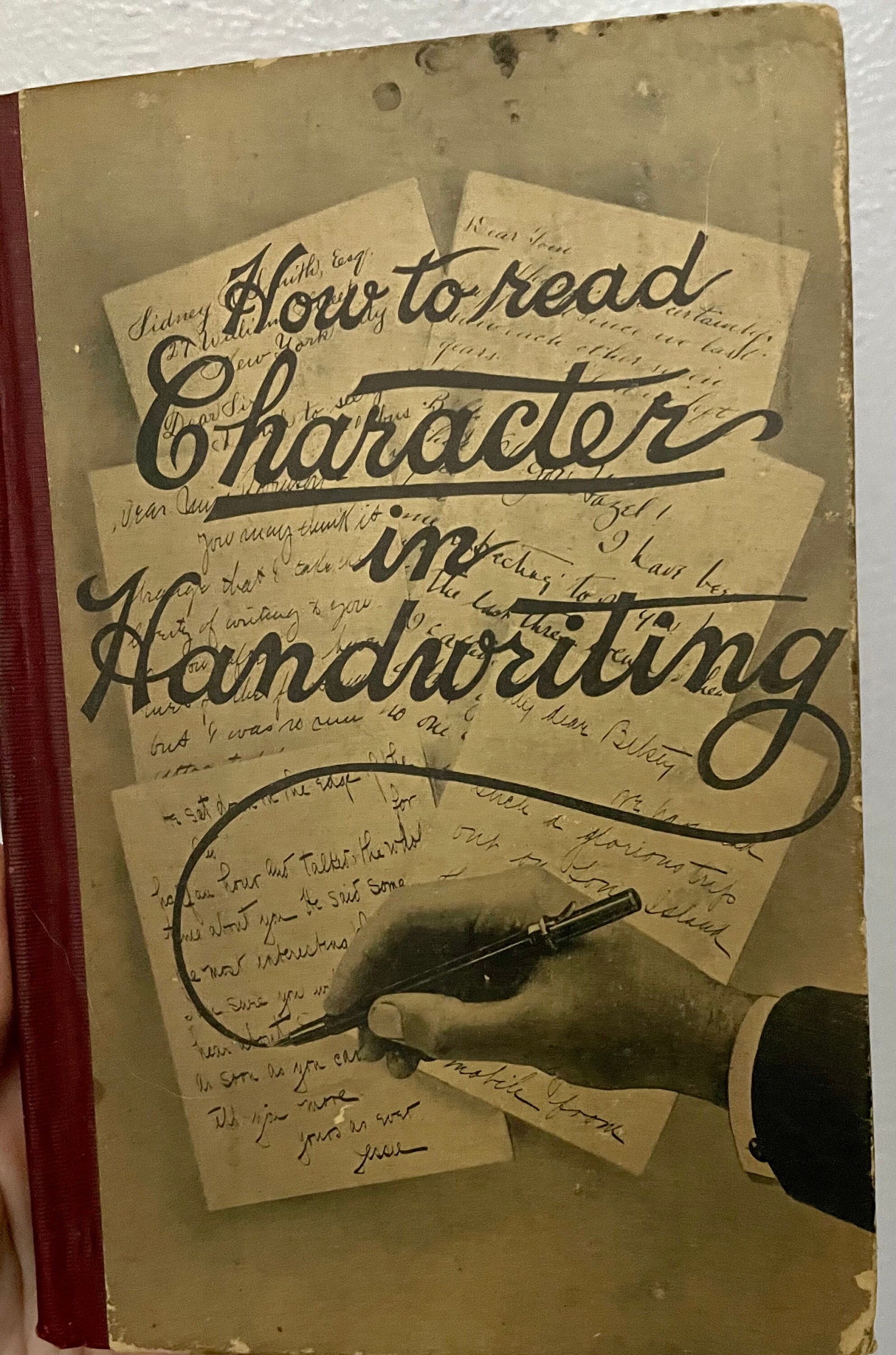 How to Read Character in Handwriting by Mary H. Booth - Etsy