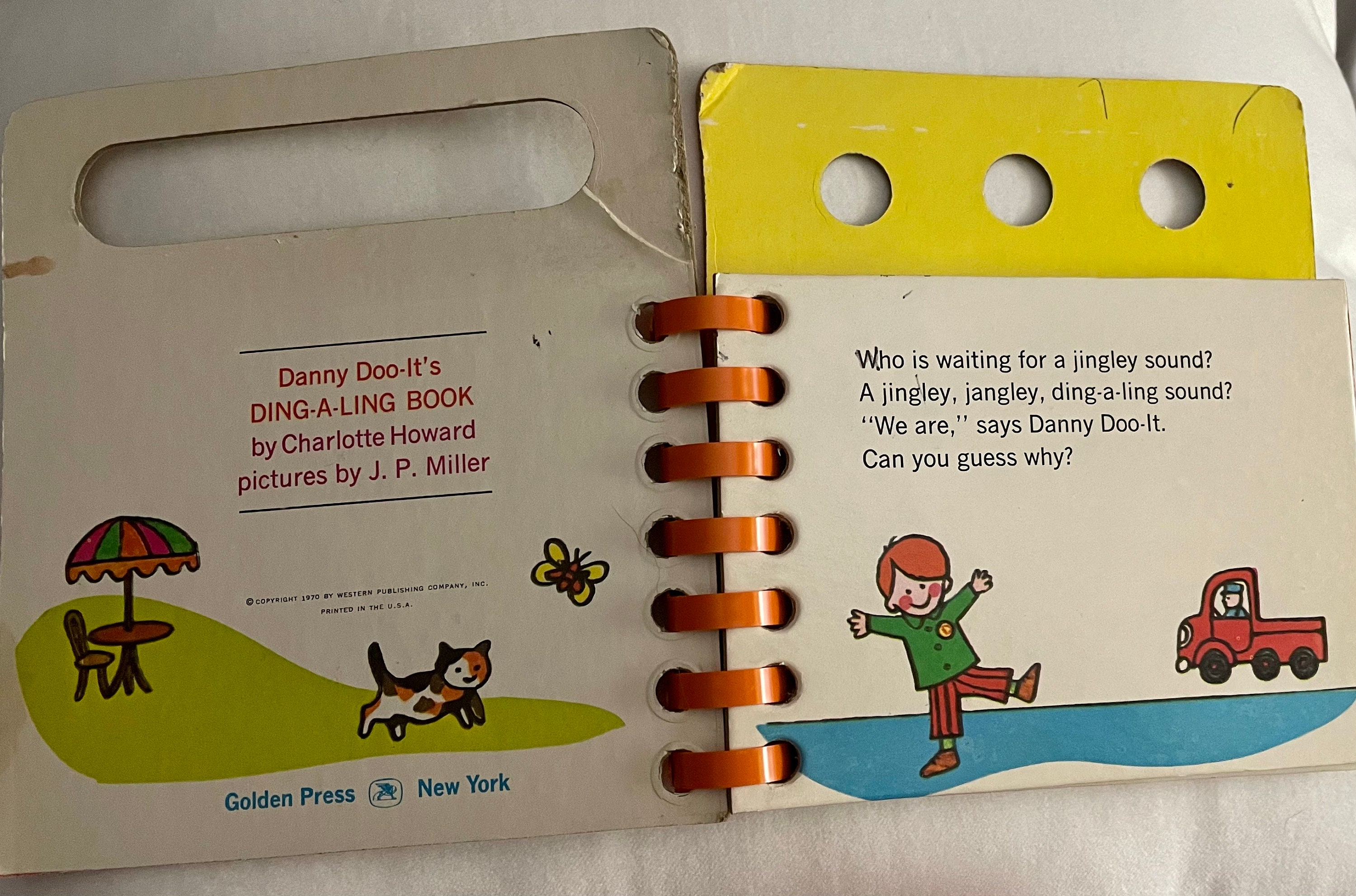 Danny Doo-it’s Ding-a-ling Book - Etsy