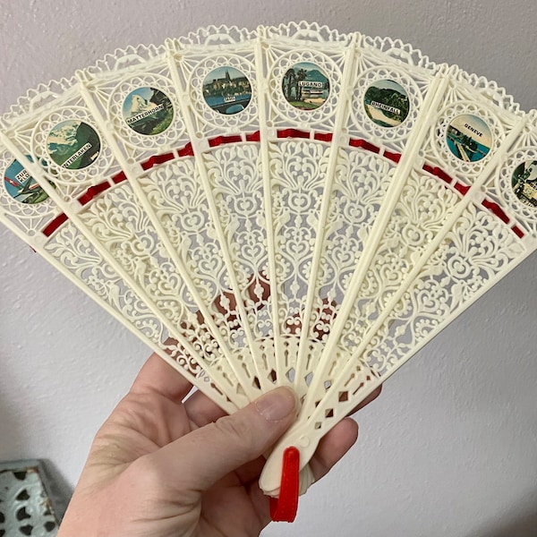 Plastic Hand Fan - Etsy