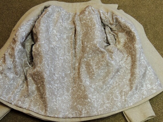 1960s Dan Millstein NY Paris Two Piece Skirt Suit Bus… - Gem