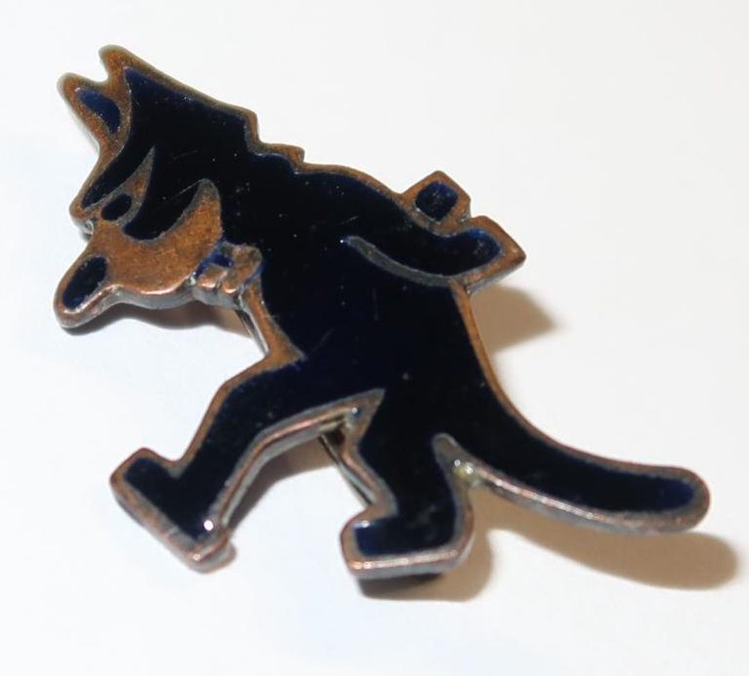 Old Felix the Cat Pin, Made in England - Etsy