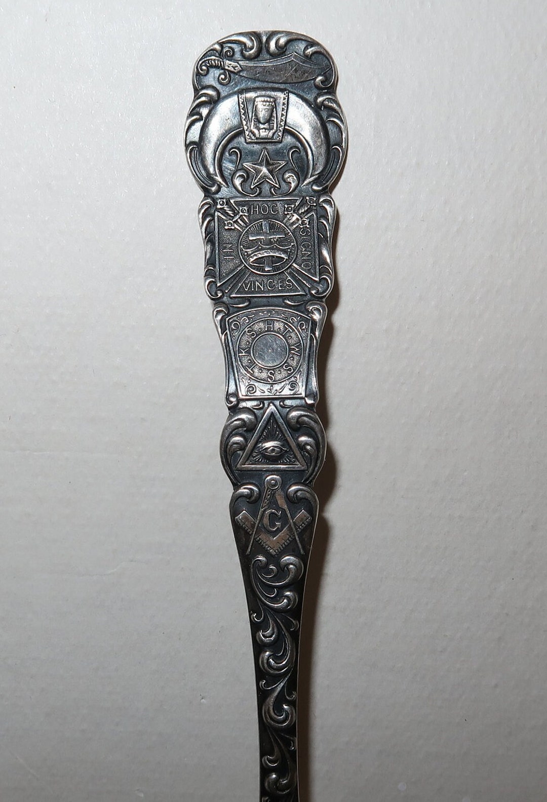 Vtg Sterling Silver Masonic Temple of Chicago Spoon - Etsy