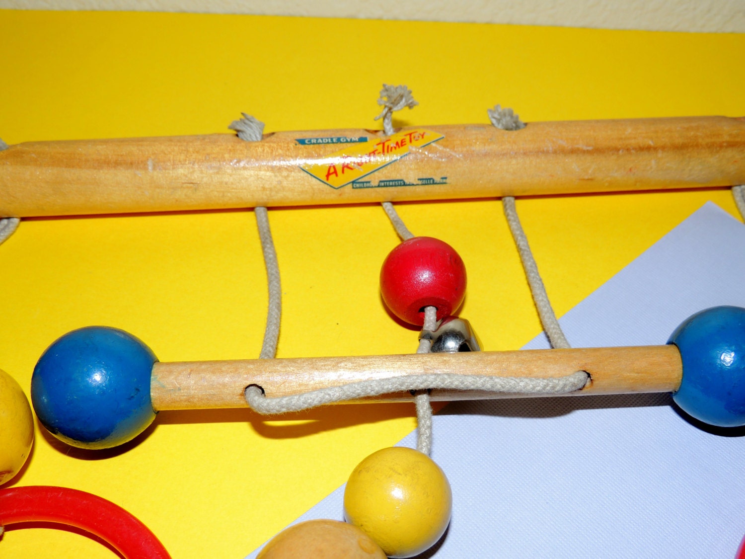 1950s Cradle Gym a Right Time Toy for Baby - Etsy