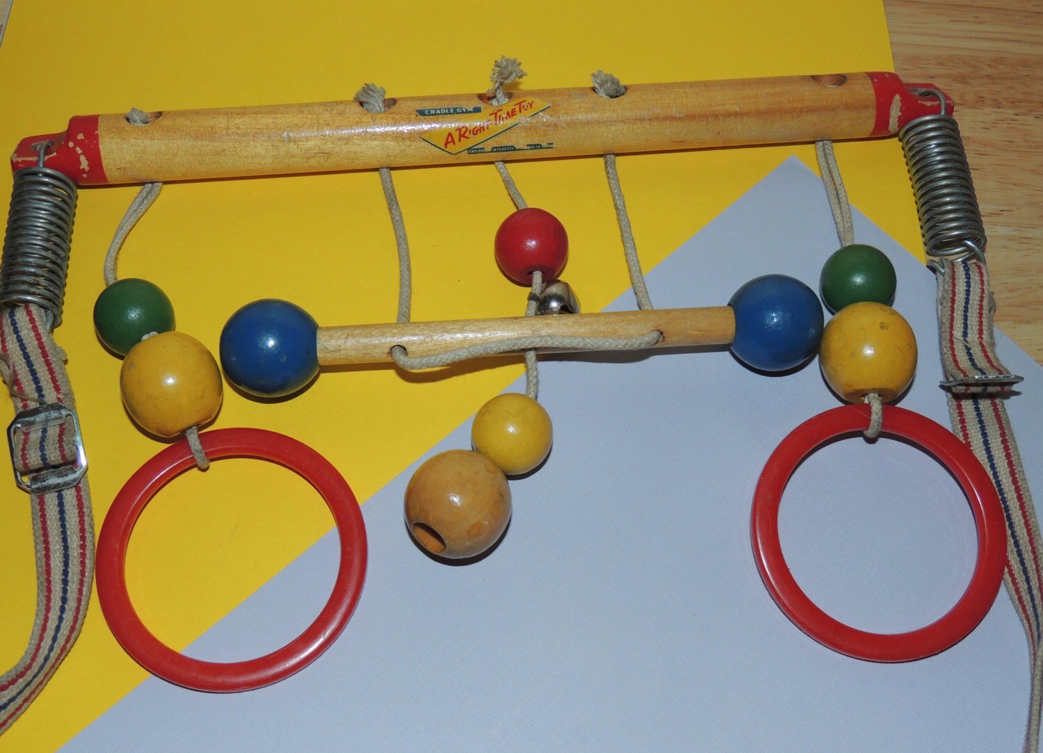 1950s Cradle Gym "a Right Time Toy" for Baby - Etsy