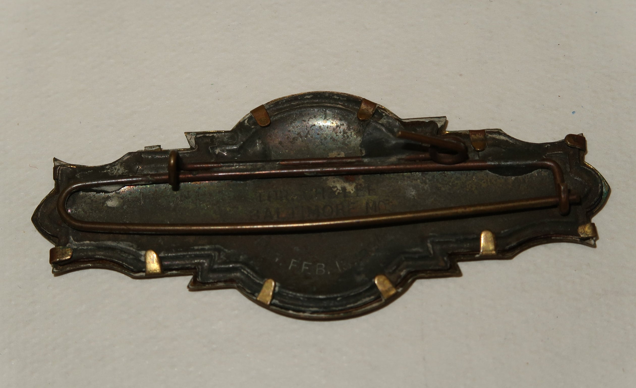 Grand Army of the Republic Pin, Original, Dated 1894, Torch and Lee ...