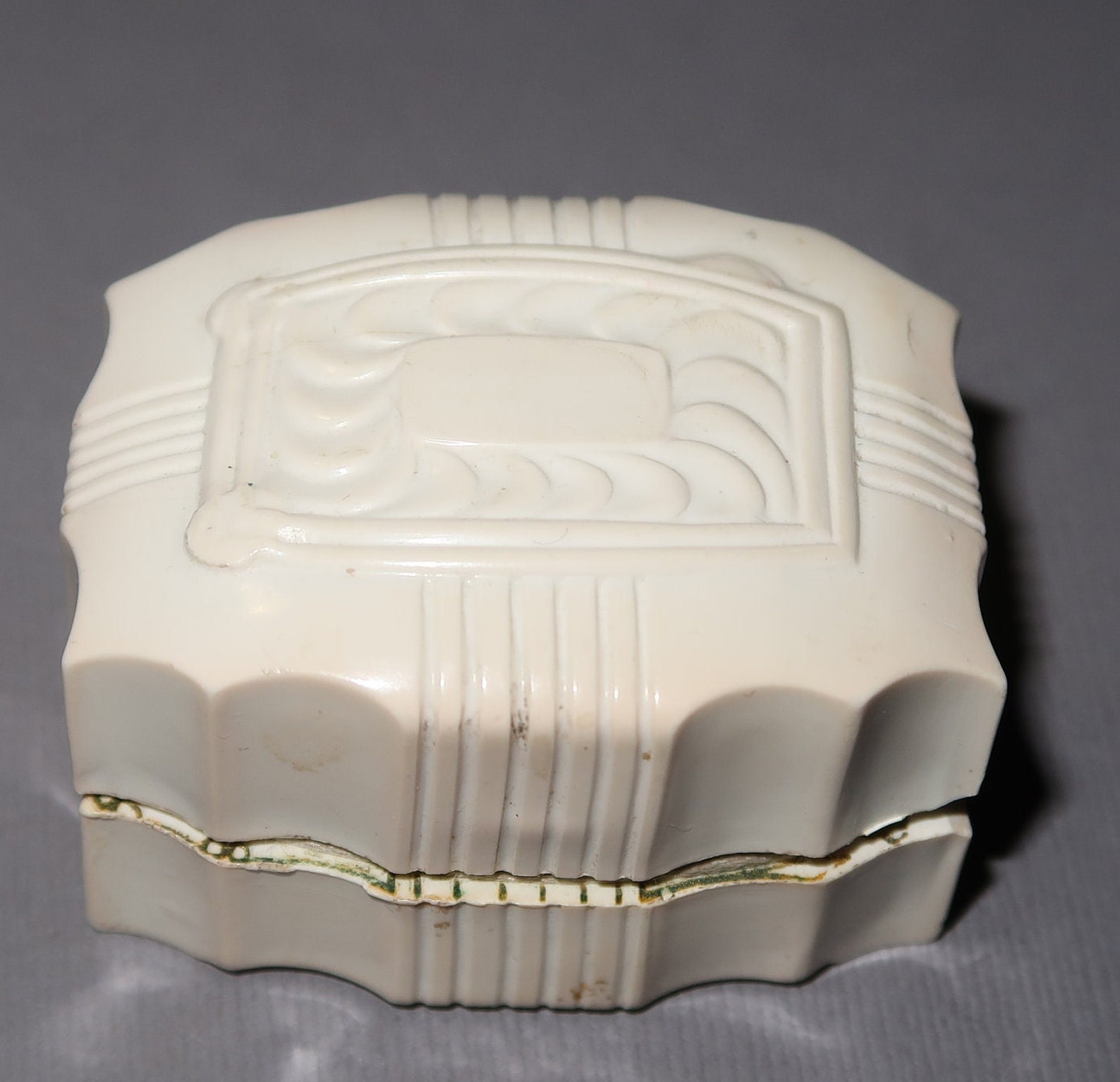 1940s Small Celluloid Ring Box - Etsy