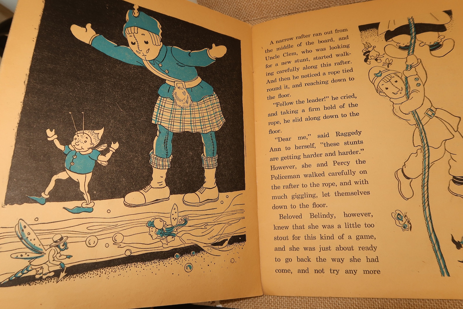 1944 raggedy Ann and the Hoppy Toad and raggedy Ann in the Garden by ...