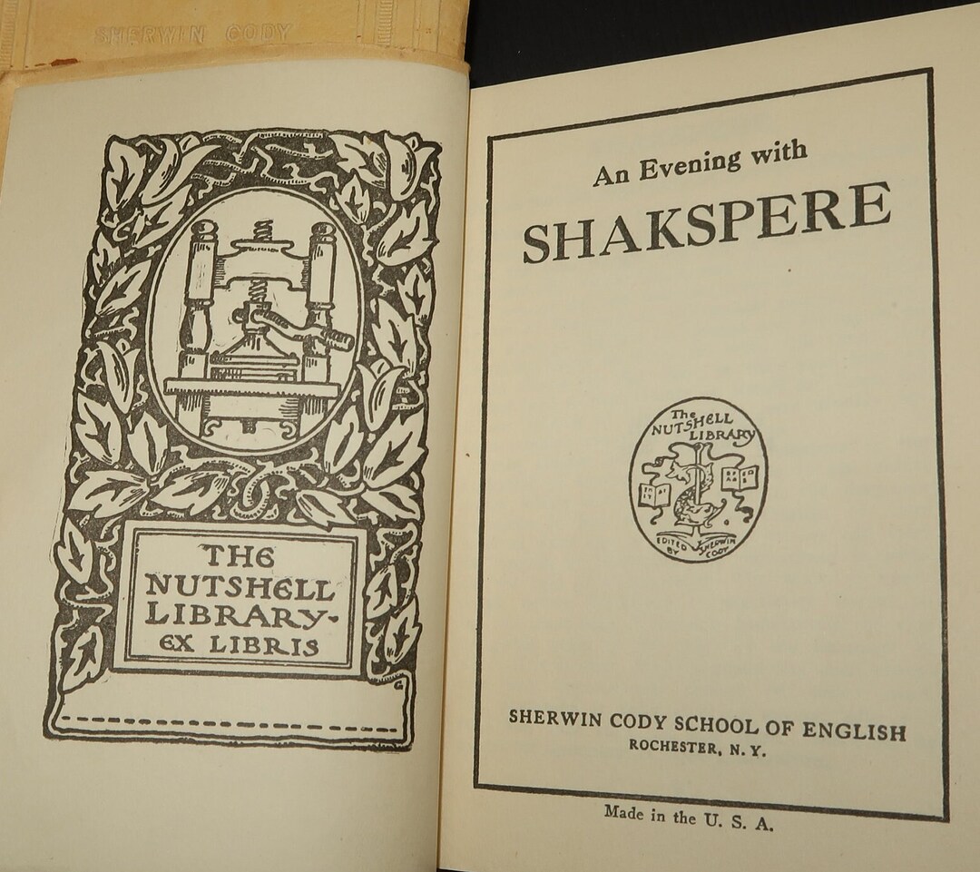 Set of 5, 1927 Sherwin Cody School of English 5 Little Books, Lamb ...