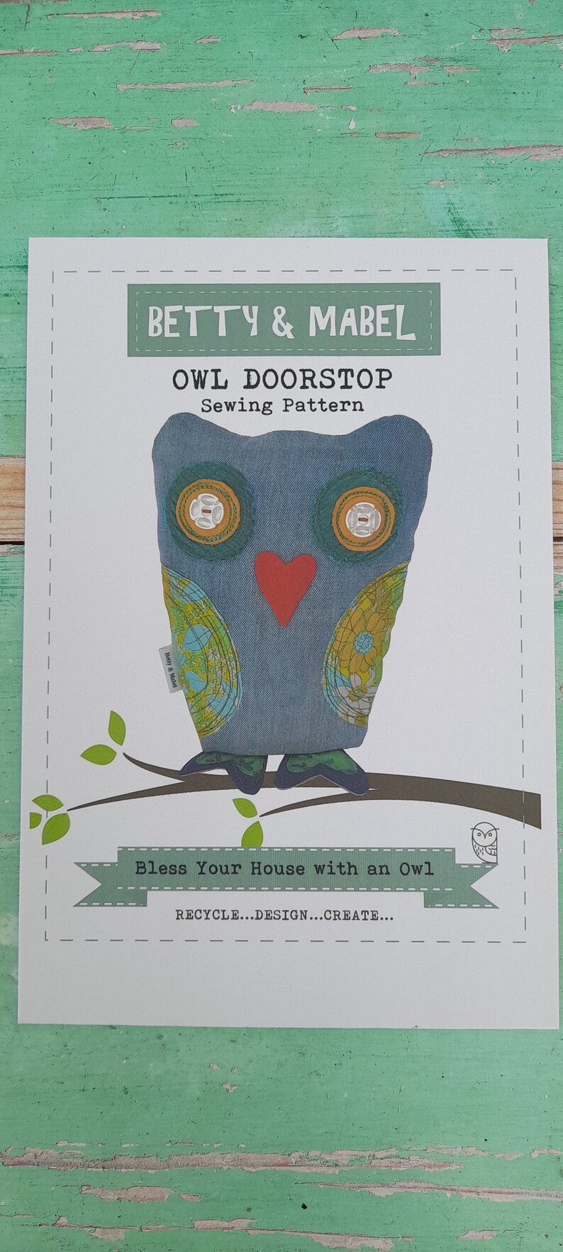 OWL DOORSTOP Sewing Pattern - Etsy