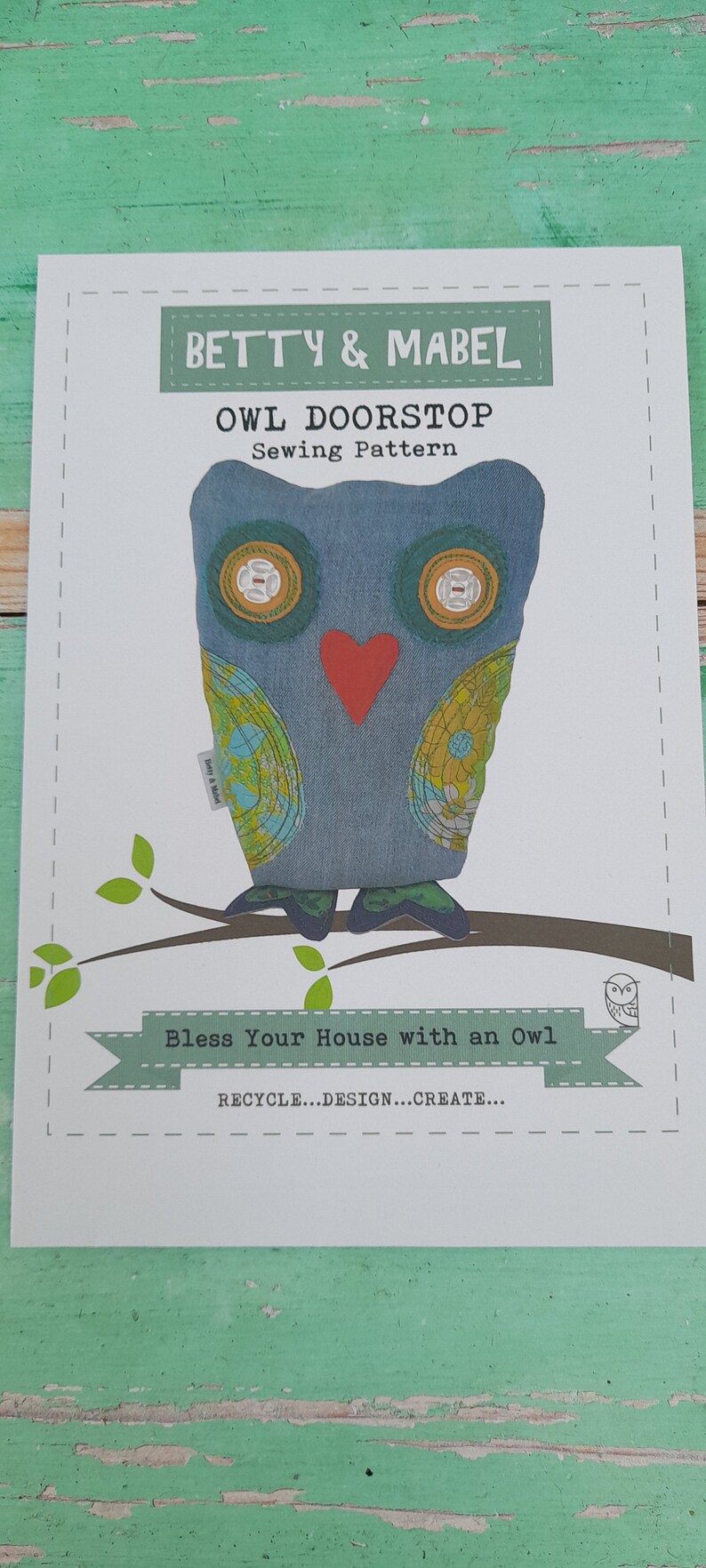 OWL DOORSTOP Sewing Pattern - Etsy