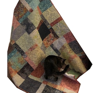 Tumbleweed Quilt Pattern PDF Instant Download, Made With 5" or 10 ...