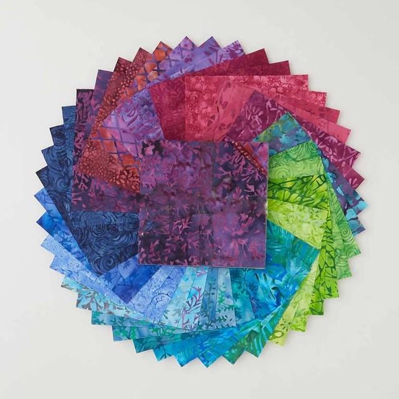 Let's Do the Twist Quilt Kit: Kaffe Fabric & More, 57" X 65" Pattern - Etsy