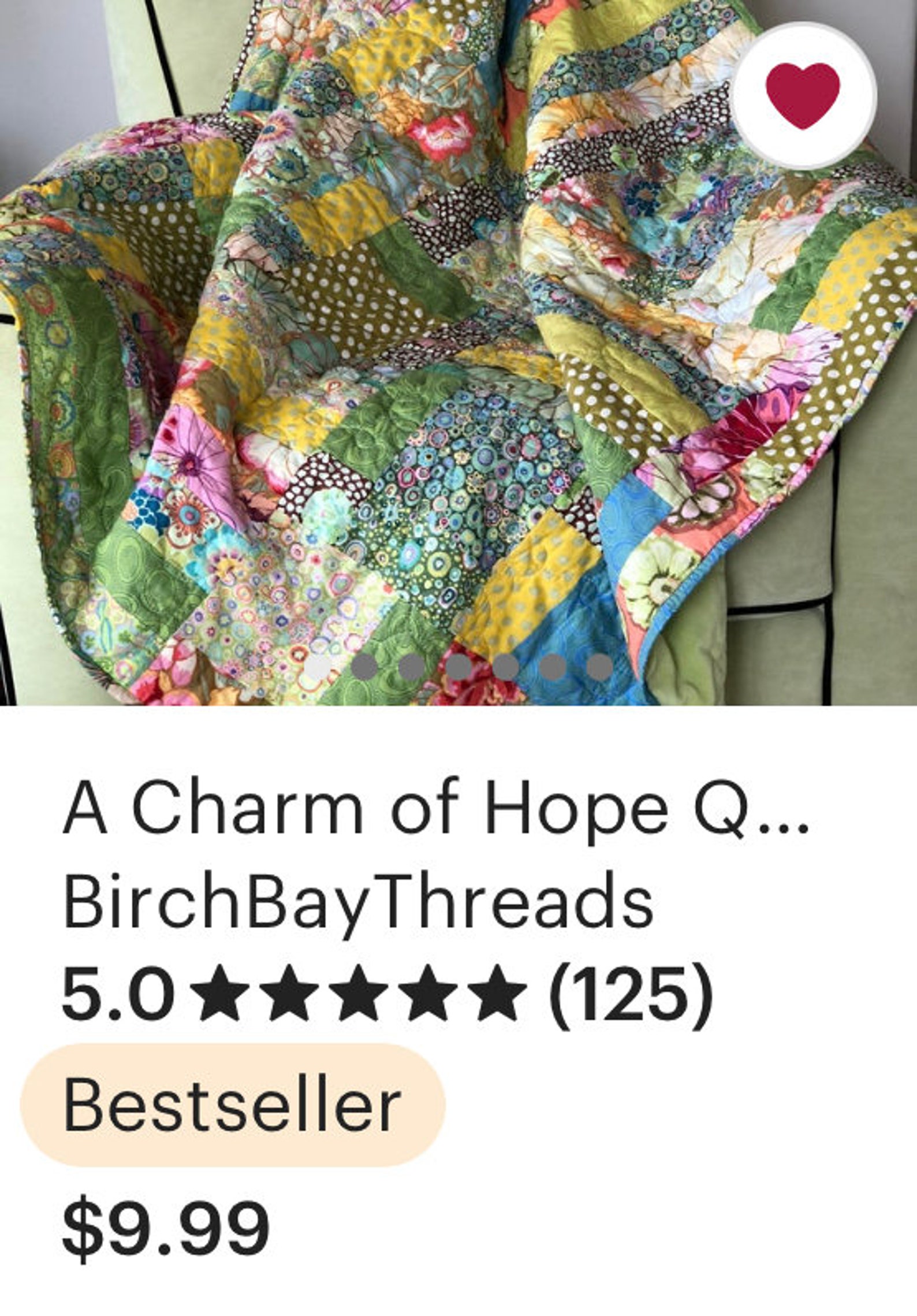 A Charm of Hope Quilt Pattern PDF Instant Download - Etsy