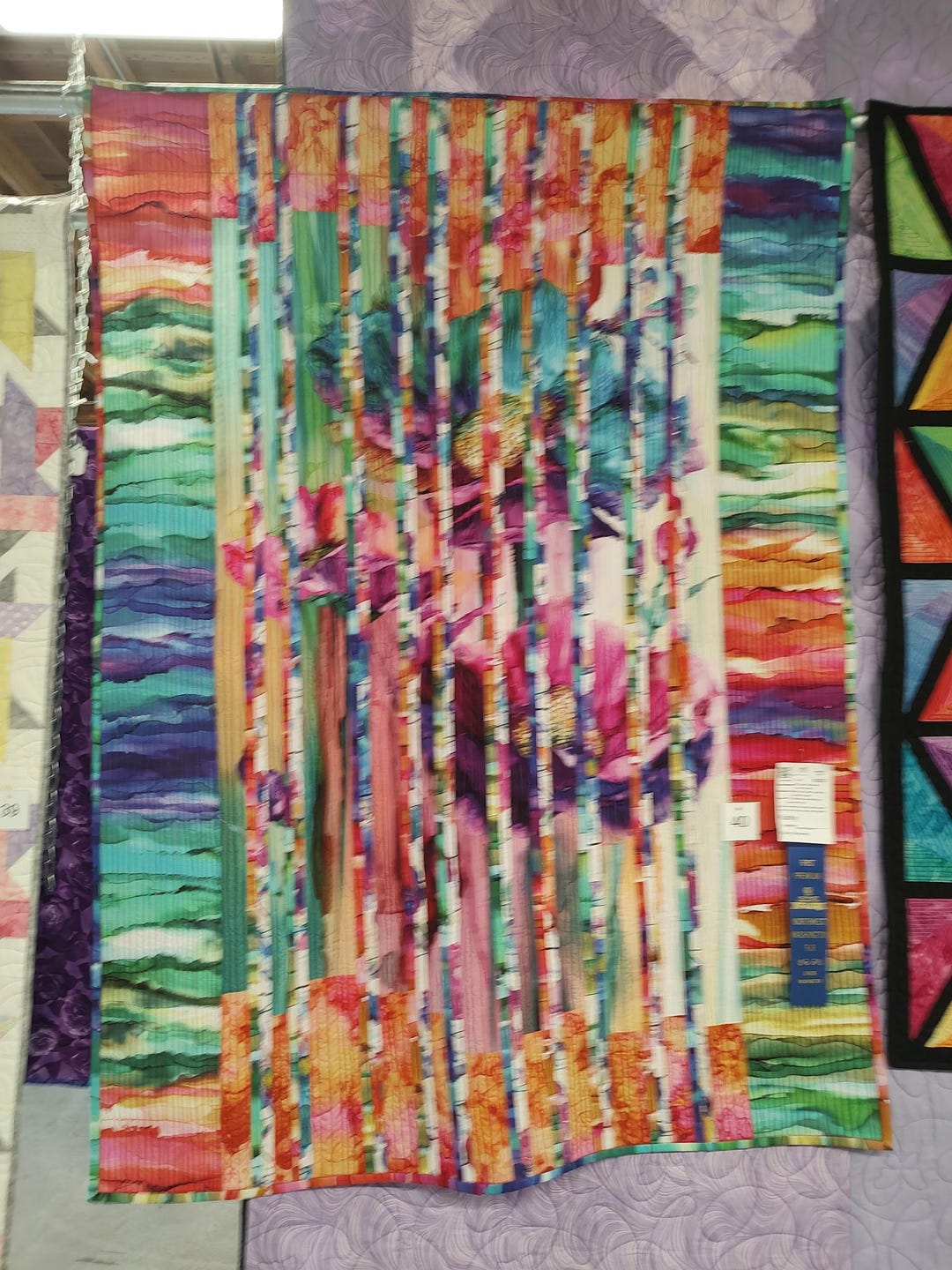 Double Vision Quilt Paper Pattern to Be Mailed for Vertical Panels - Etsy