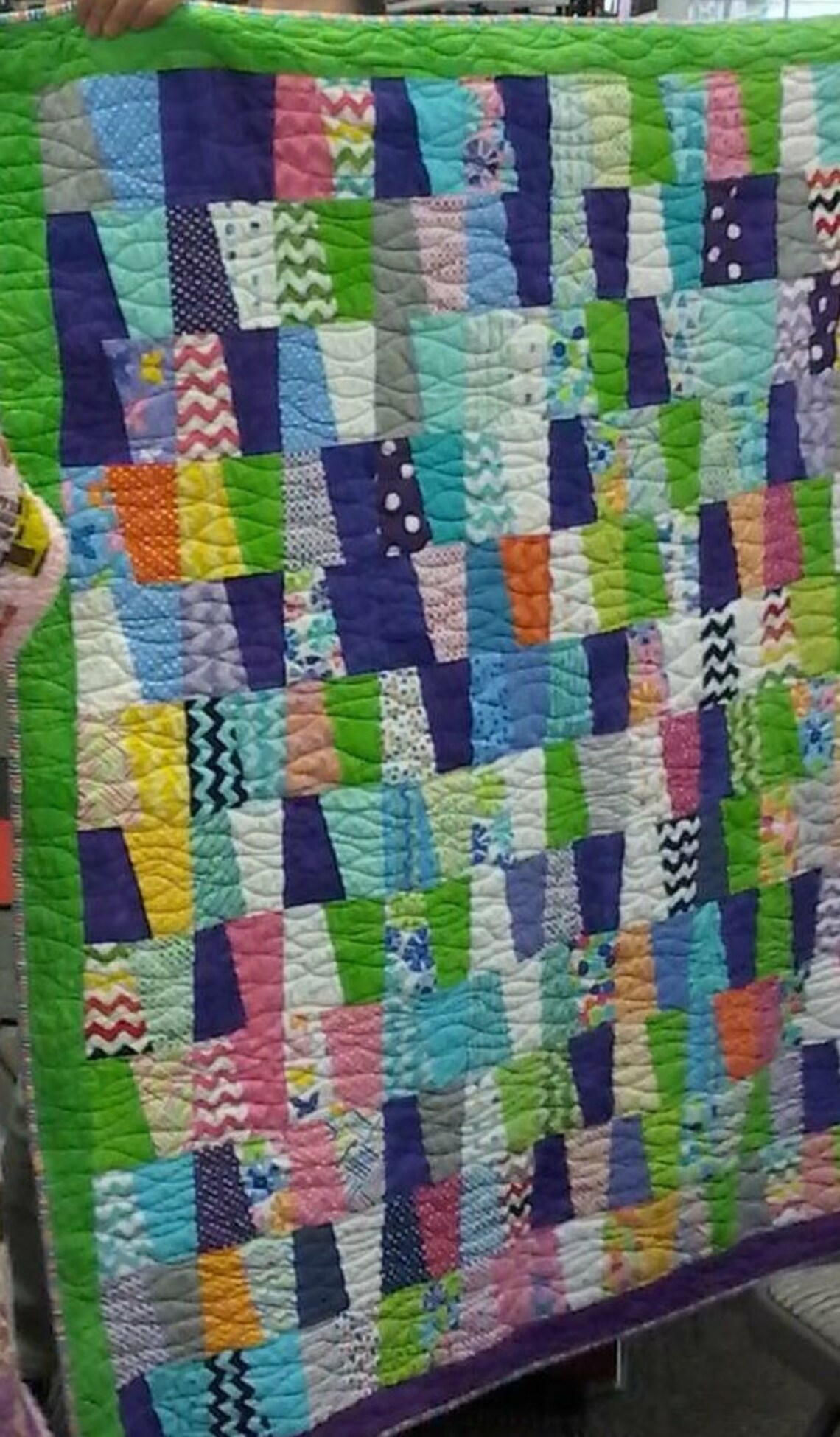 Cotton Candy Shuffle Quilt Paper Pattern to Be Mailed - Etsy