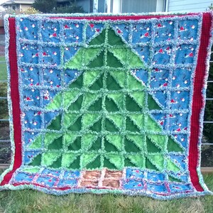 OH Christmas Tree Rag Quilt Pattern PDF Instant Download - Etsy