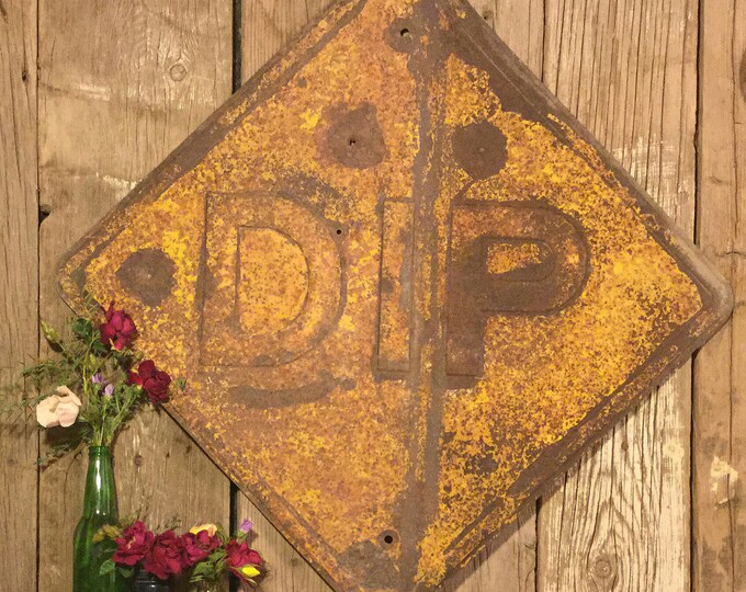 ANTIQUE ROAD SIGN. Vintage Road Sign. Street Sign. Roadside - Etsy