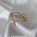Crown Pearl Ring - Etsy
