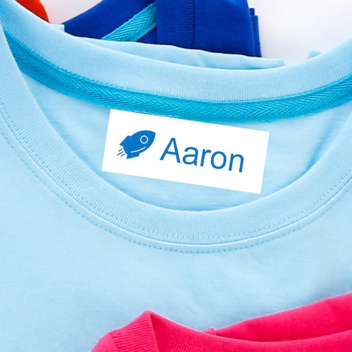 100 Crafters Iron on Labels for Clothing Personalized With - Etsy