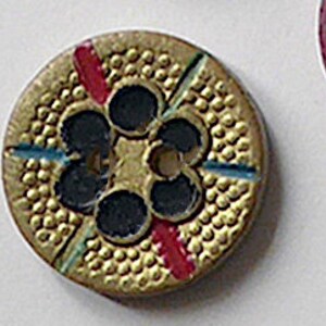 Syrocco Wood Buttons, Art Deco, Compression Moulded, Vintage. 5 ...