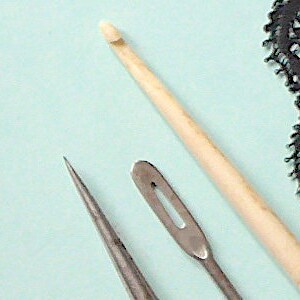 Sewing Box/workbox Tools, 3 Different, Antique. Bone Brodder/fid ...