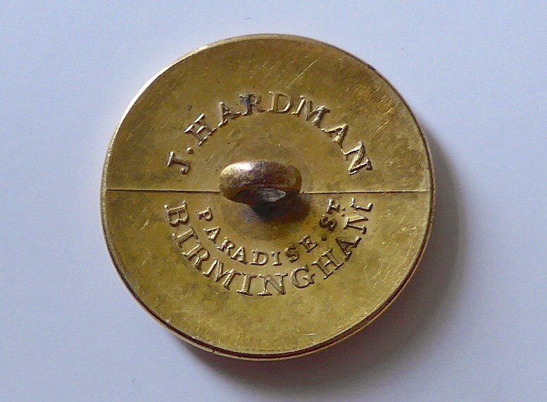 Livery Button, Antique. Featuring a Lion & the Coronet of an Earl or ...