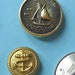 Nautical Buttons, 7 Different, Vintage. Boats, Ships and Anchors ...