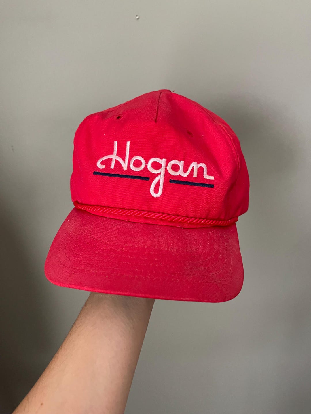 Vintage Rare 1980s Red Rope Ben Hogan Golf Hat Cap Adjustable - Etsy