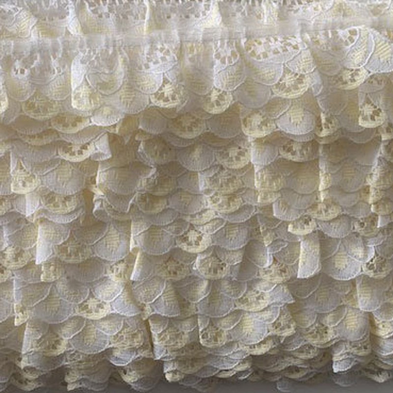 Yellow Lace Fabric - Etsy