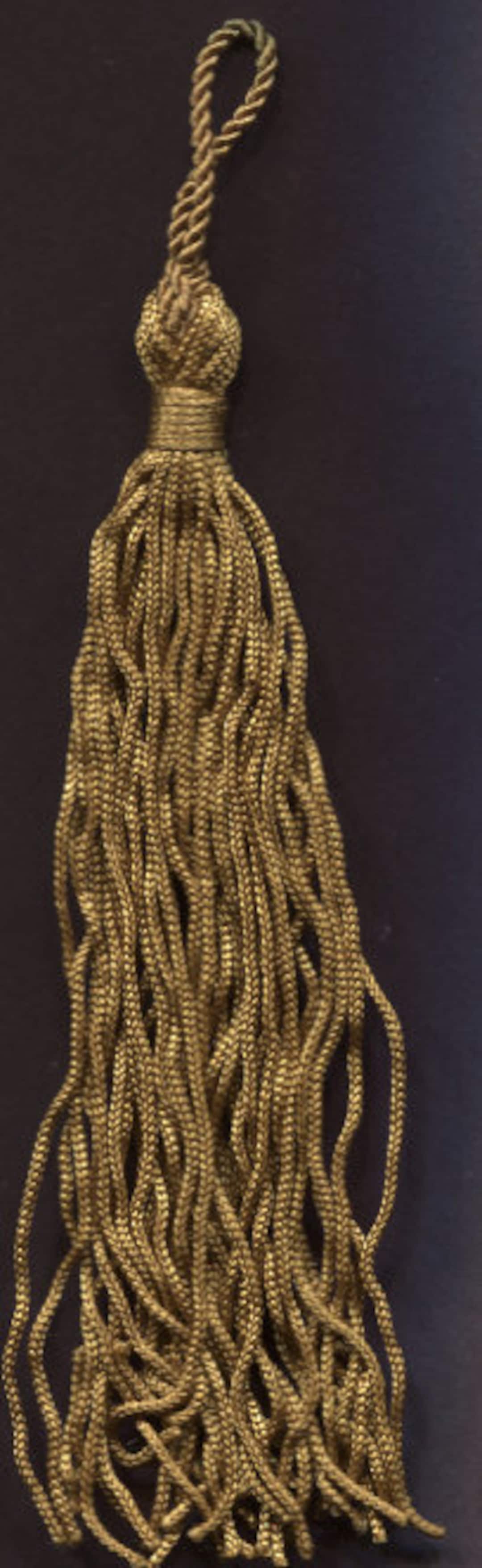 6" Gold Chainette Tassels Lot of 12 - Etsy
