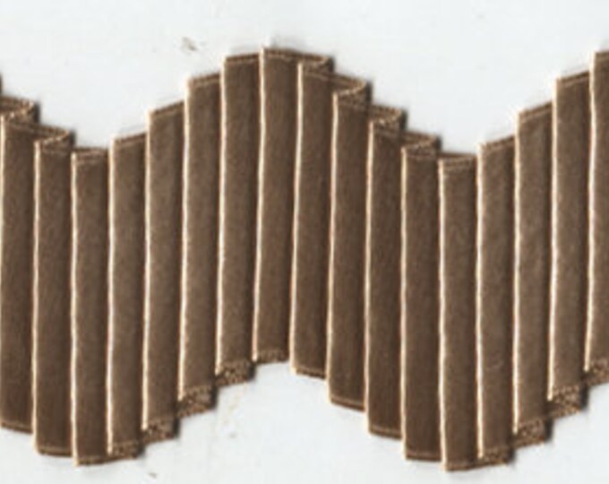 1 2-layers Double Pleated Wave Trim :280030RF - Etsy