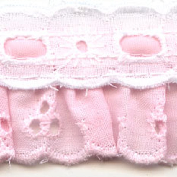 Pink Eyelet - Etsy