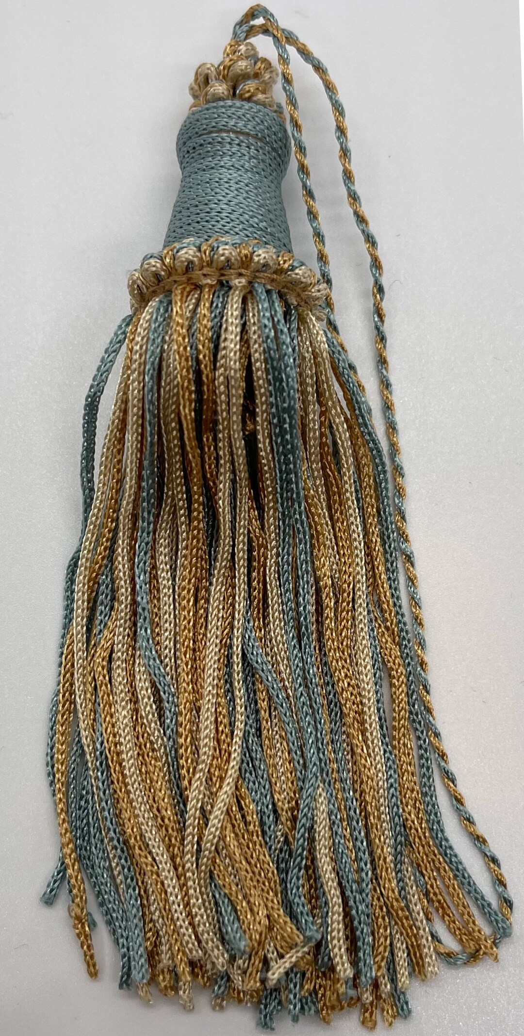 4" Key Tassel Teal Gold Champagne Lot of 6 - Etsy