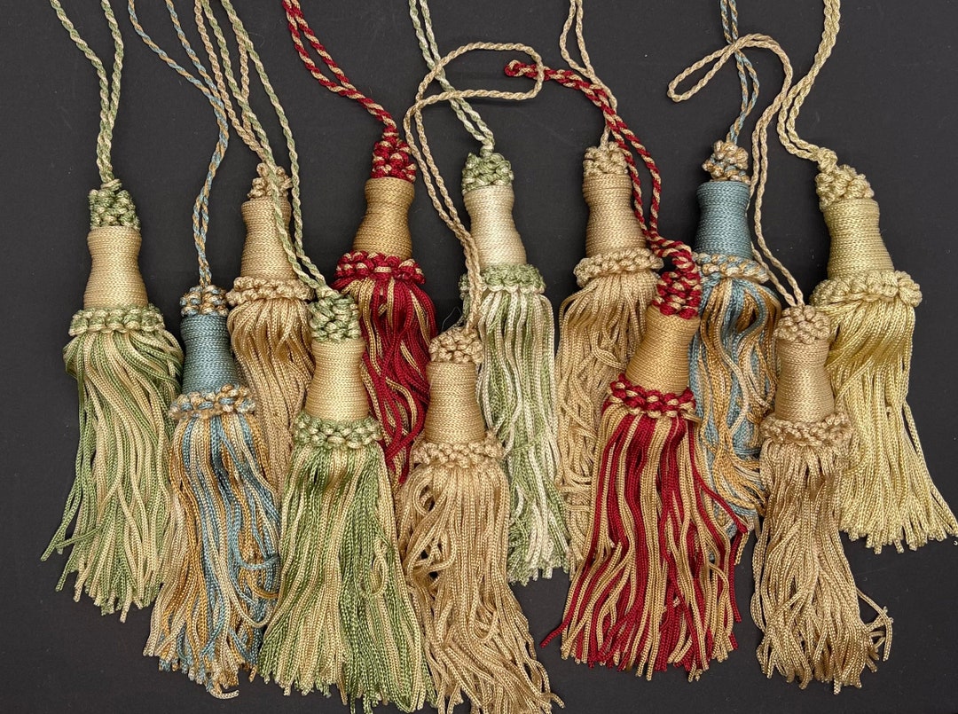 Lot of 12 Assorted 4" Key Tassels - Etsy