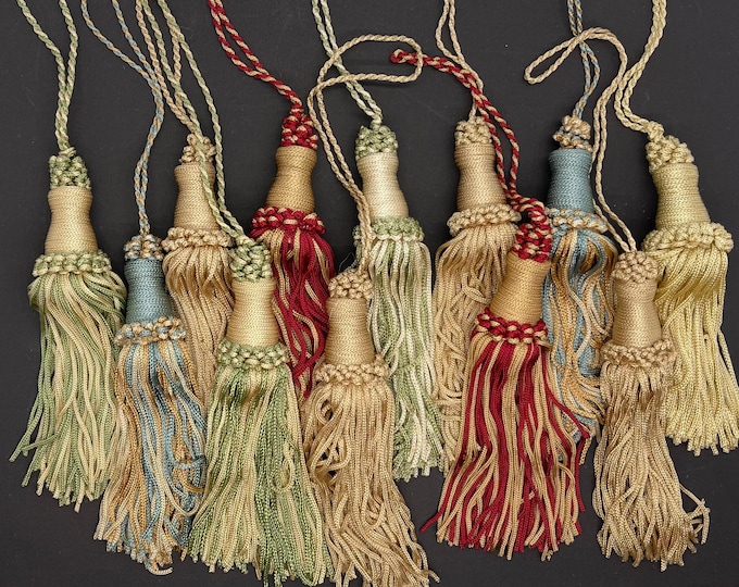 Lot of 10 Assorted 4" Key Tassels - Etsy