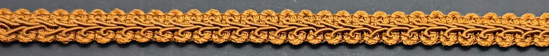 1/2" Copper French Gimp Chinese Gimp Braid Fabric Trim 10 Yards ...