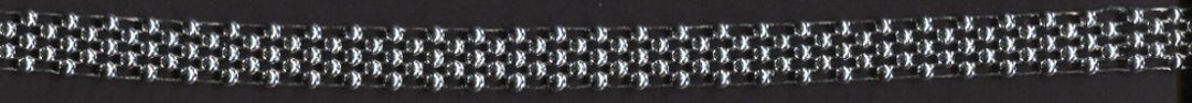 1/2 Metallic Silver Beaded Braid Fabric Trim 15 Yards - Etsy