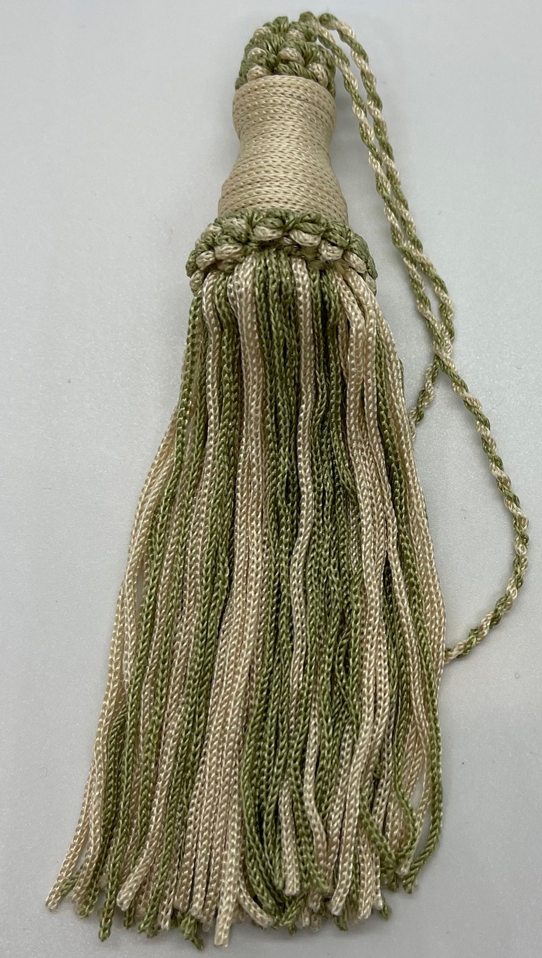 4" Sage Champagne Gold Key Tassel Lot of 6 - Etsy