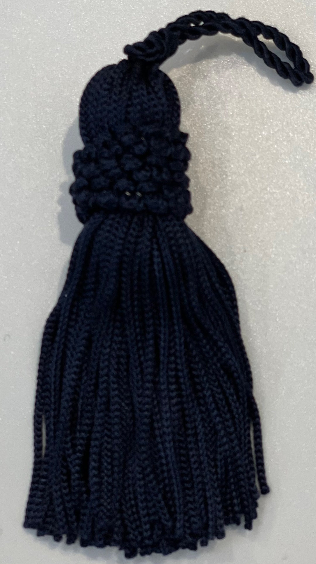 3" Navy Blue Chainette Crown Tassel Tassels Lot of 12 Conso M52 - Etsy