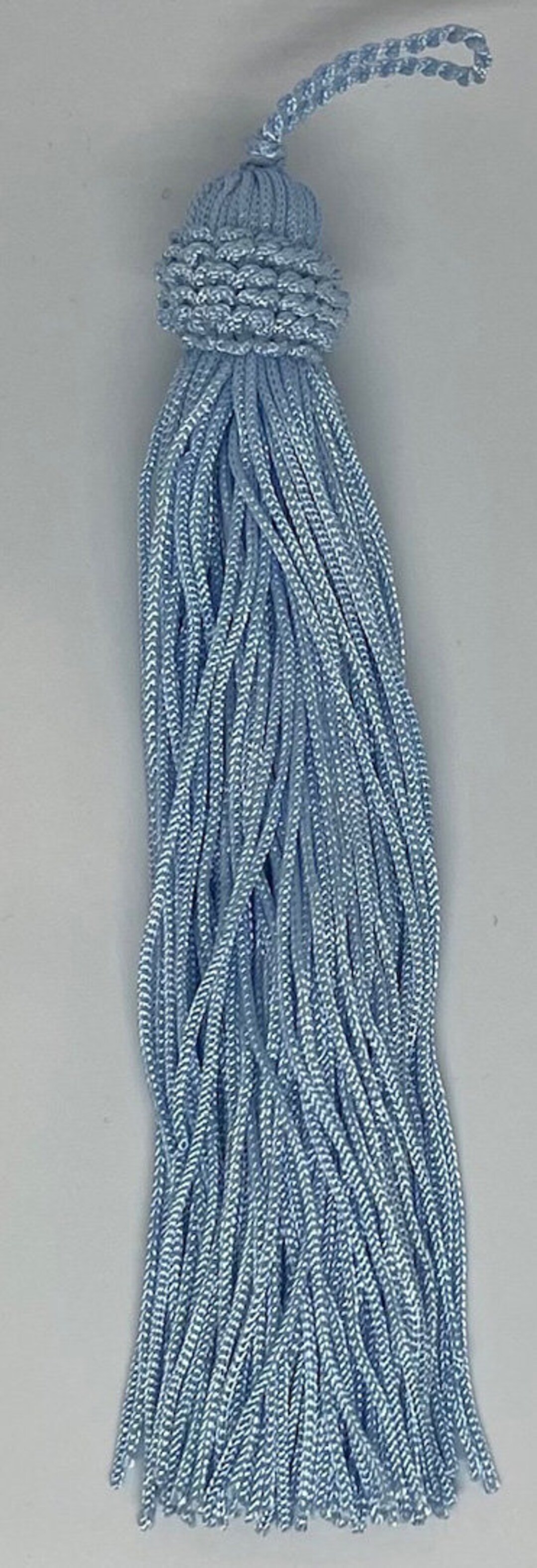 6" Light Blue Chainette Crown Tassel Lot of 12 - Etsy
