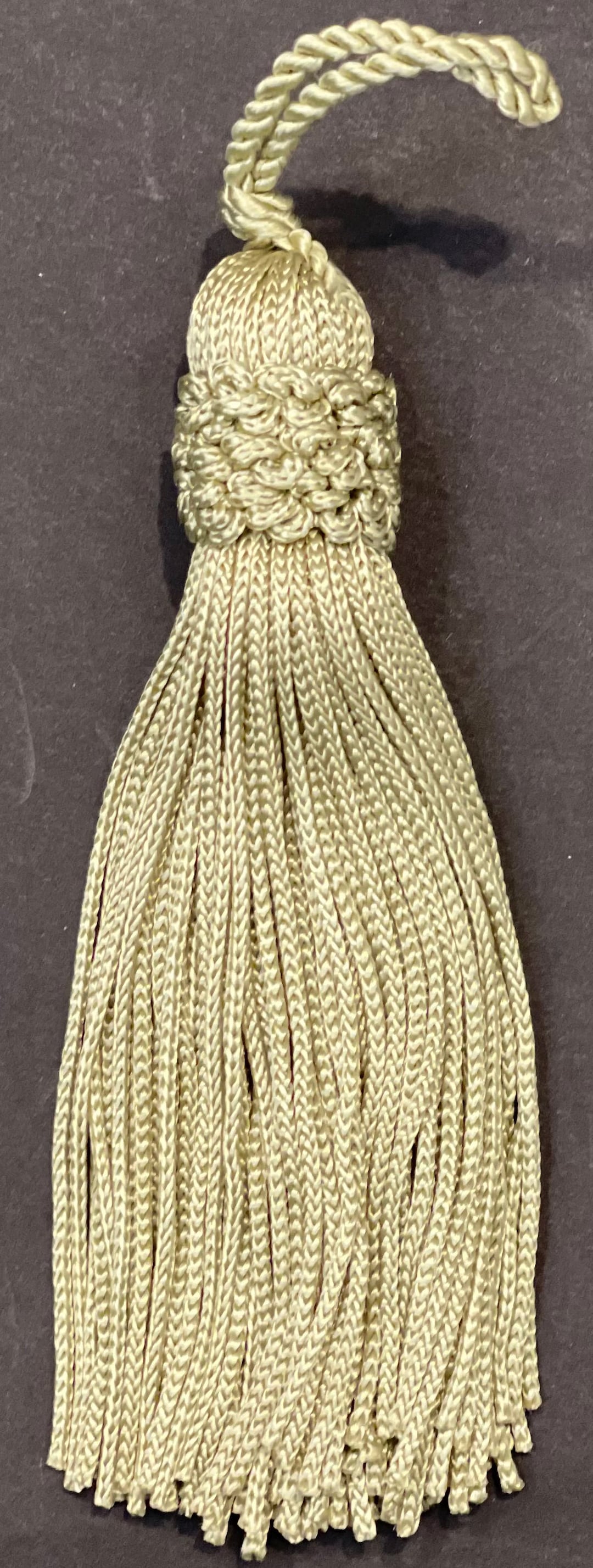 4" Celadon Green Chainette Crown Tassel Tassels Lot of 12 Conso L26 - Etsy