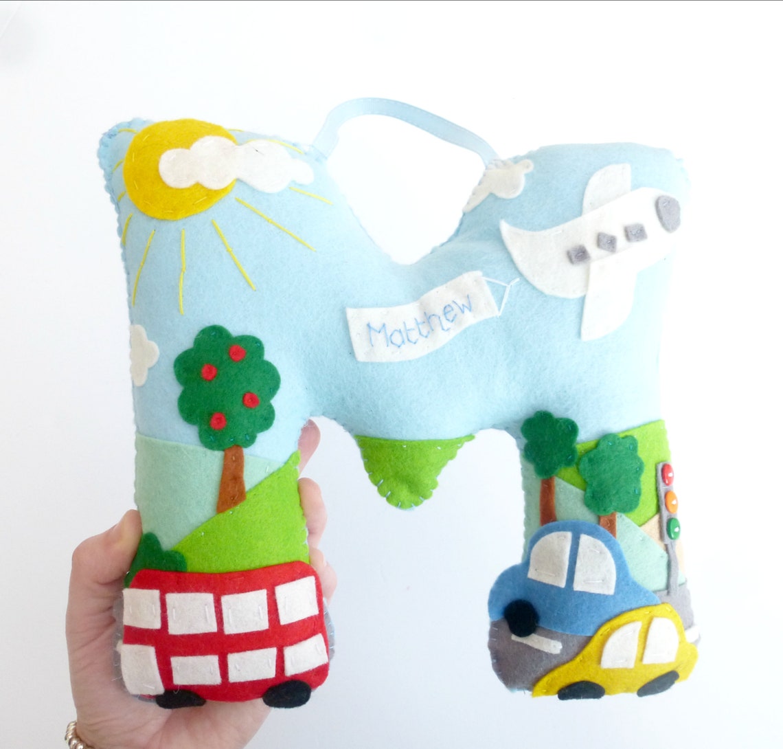 Large Felt Initial. Personalised Letter. 23cm Felt Letter. | Etsy