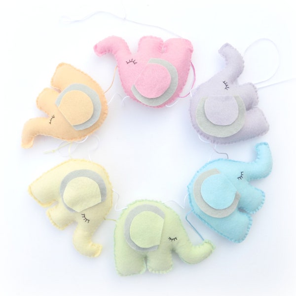 Elephant Garland - Etsy
