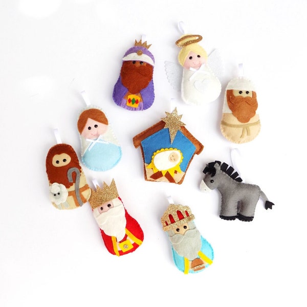 Felt Nativity - Etsy