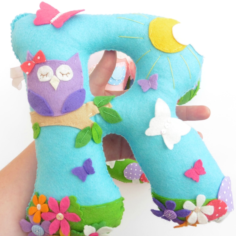 Large Felt Initial. Personalised Letter. 23cm Felt Letter. - Etsy