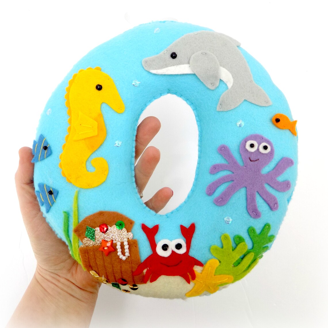 Large Felt Initial. Personalised Letter. 23cm Felt Letter. | Etsy