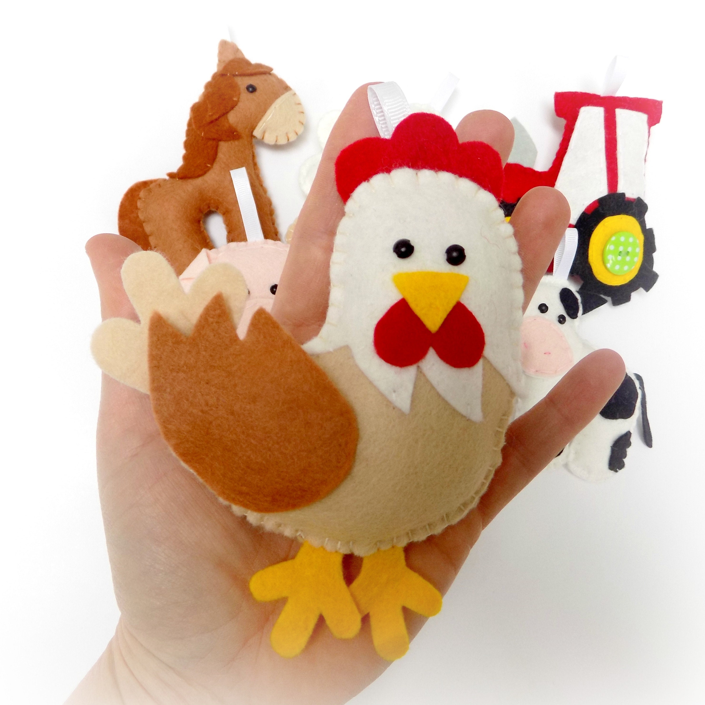 PDF Instructions Farm Garland. Pattern. Digital Pattern. Sewing Kit ...