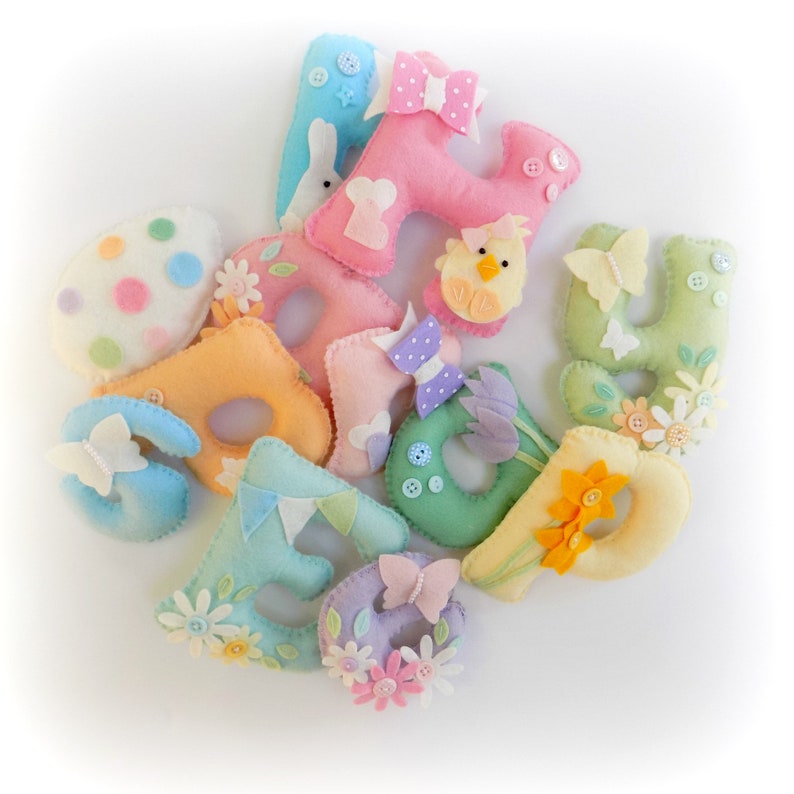 PDF Pattern to Make a Happy Easter Banner. Digital Pattern. | Etsy