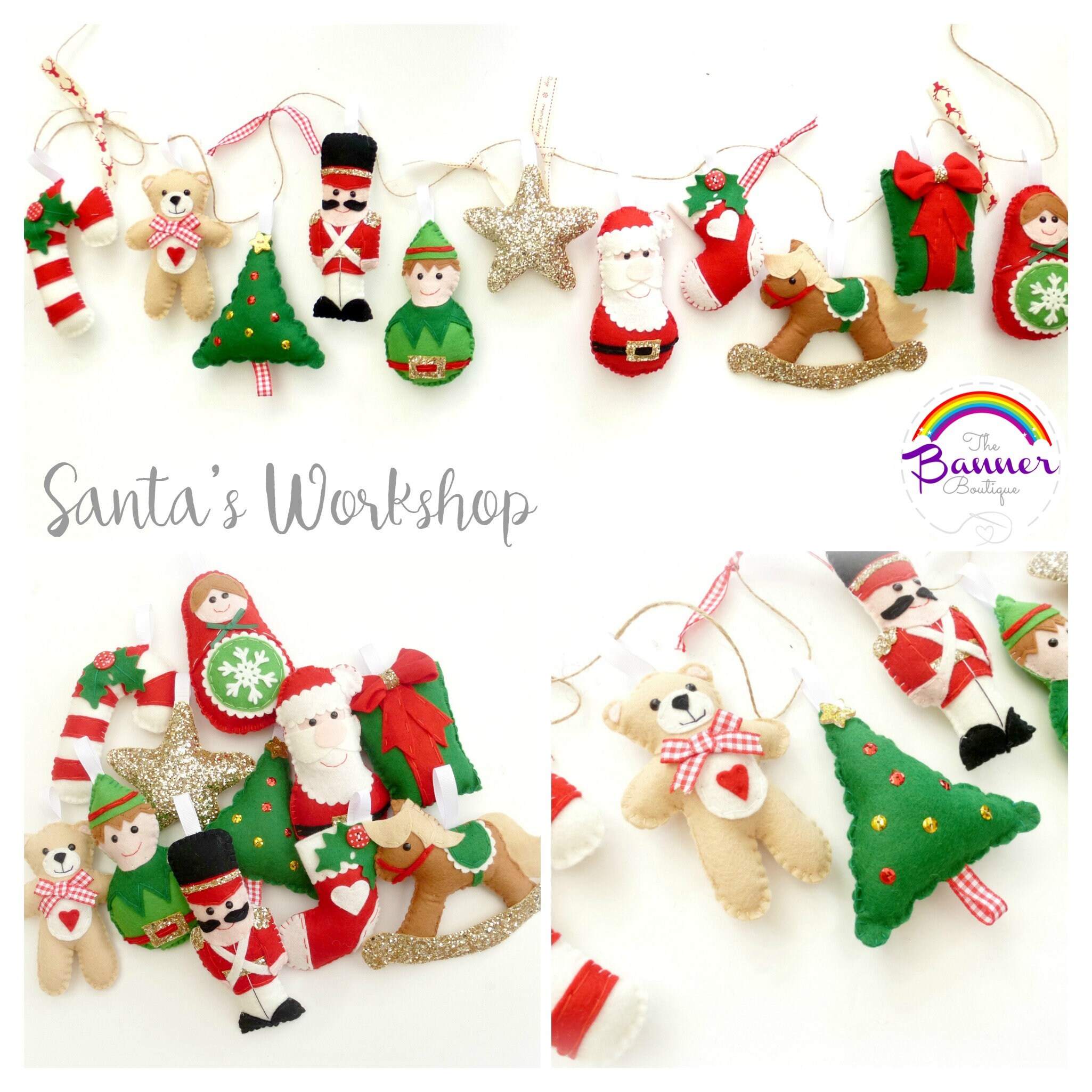 PDF Pattern and Instructions to Make Santa's Workshop - Etsy