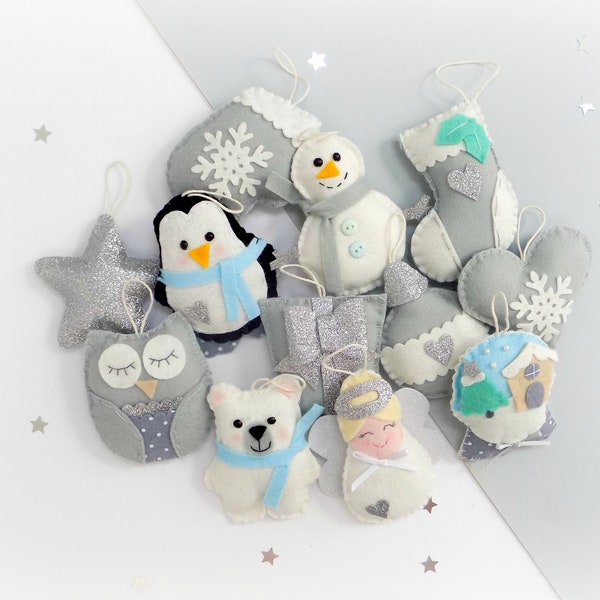 Felt Ornament Kit - Etsy